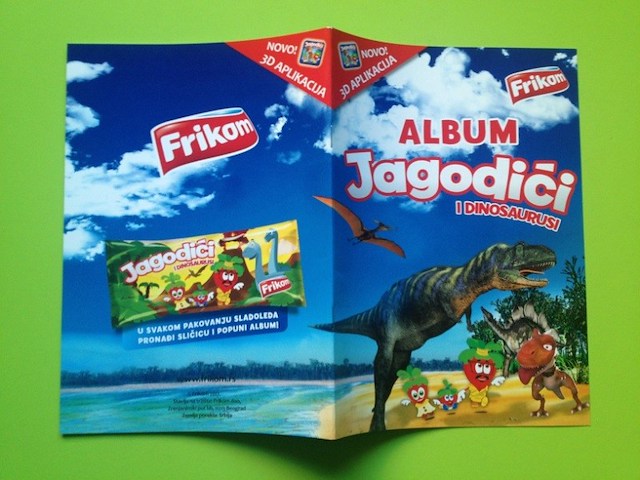 JAGODIĆI I DINOSAURUSI, Album prazan