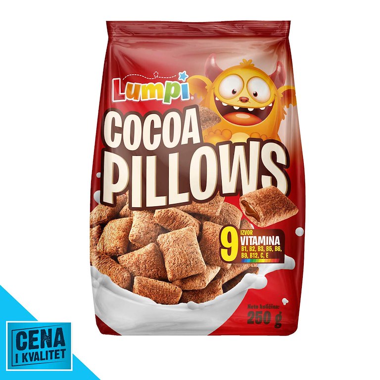 Lumpi pahuljice cocoa pillows 250g lumpi