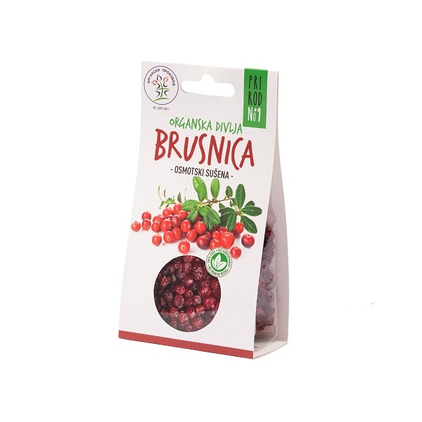 ORGANSKA BRUSNICA OSMOTSKI SUŠENA 80G NISHA