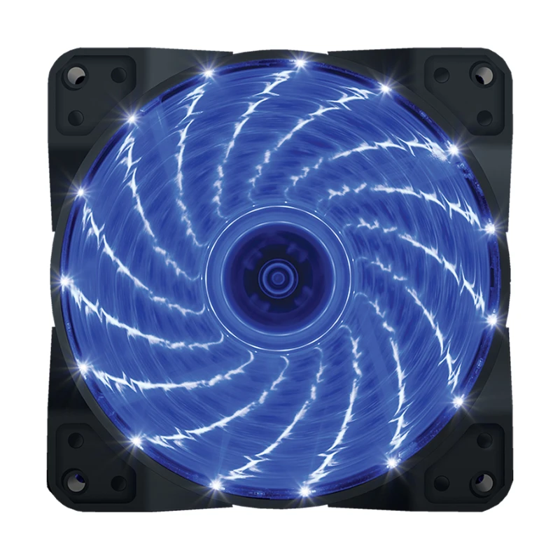 Zeus Blue led light ventilator 120x120mm