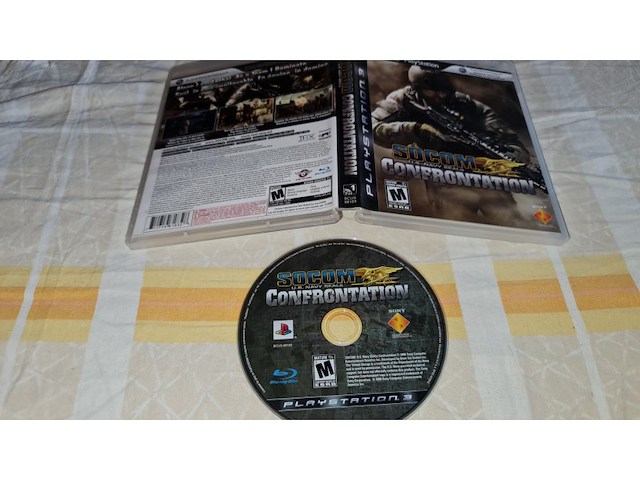 Socom U.S. navy seals, Confrontation PS3