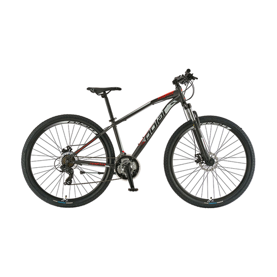 Bicikl Polar WIZARD 1.0 GRE-RED B292S10221, Siva / Crvena, 29'', 21 brzina