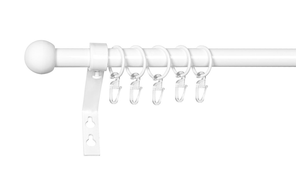 Garnišna Promo Kugel jednostruka 120 cm, bela, prečnik 16 mm