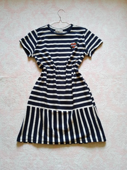 ZARA cotton T-Shirt Dress