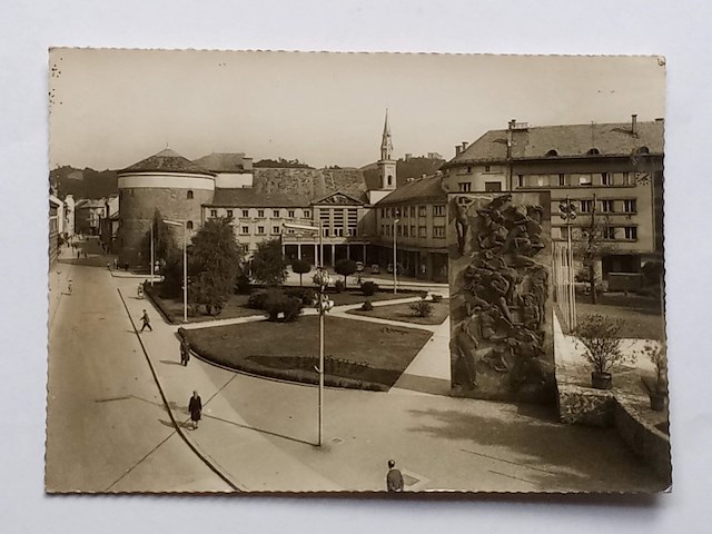 Celje - Spomenik - Slovenija - Putovala 1962.g -