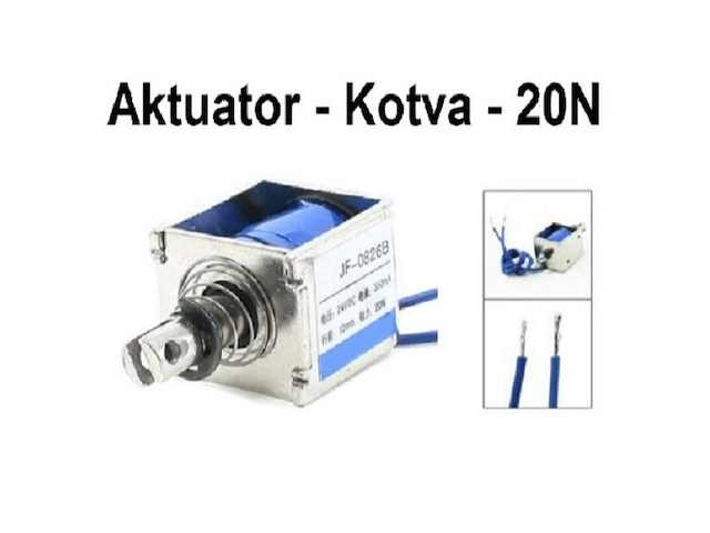 Elektromagnetna kotva - prekidac - 20N - 24V