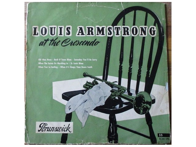 Louis Armstrong-At the Crescendo Germany Vynil 10 (1958