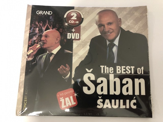 Šaban Šaulić ‎– The Best Of 2xCD+DVD