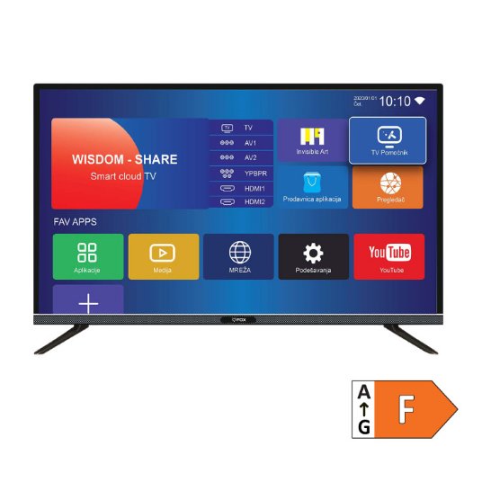 "Fox smart LED televizor, 43"" 3480 x 2160"