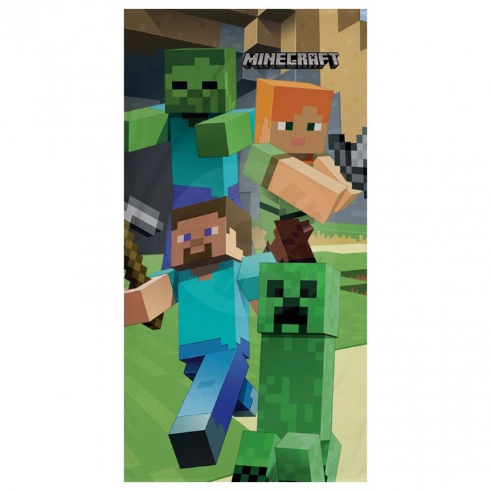 Minecraft All Heroes peškir 140x70