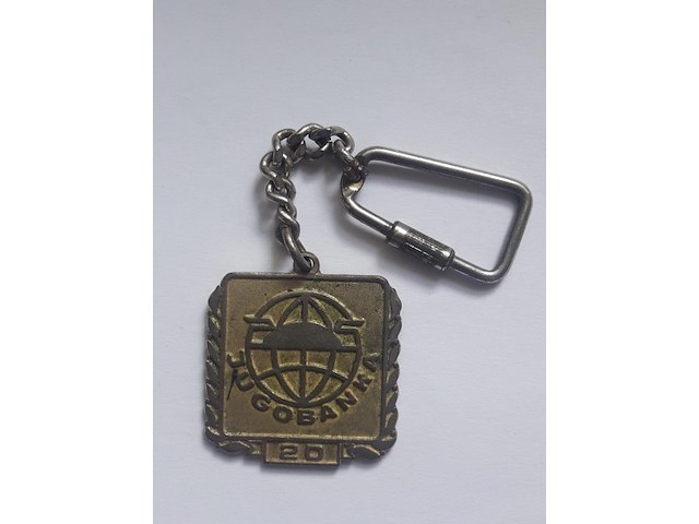 JUGOBANKA - 20 - privezak za ključeve
