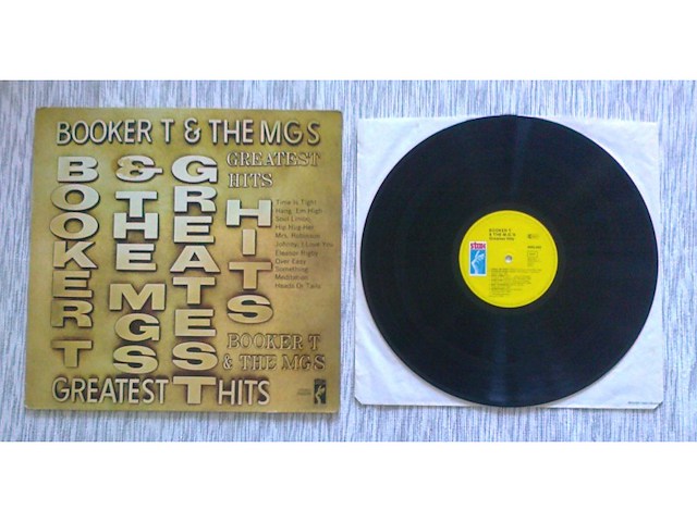 BOOKER T. and THE MGS - Greatest Hits (LP) Made Germany