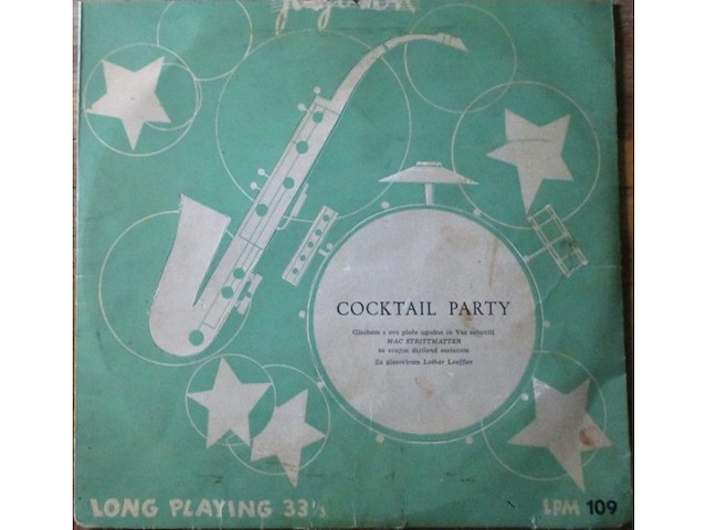 Mac Strittmatter Dixilend-Cocktail Party LP Vynil 10