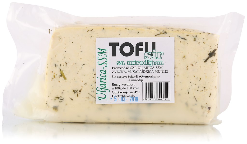 Tofu sir sa mirođijom SZR Uljarica SSM