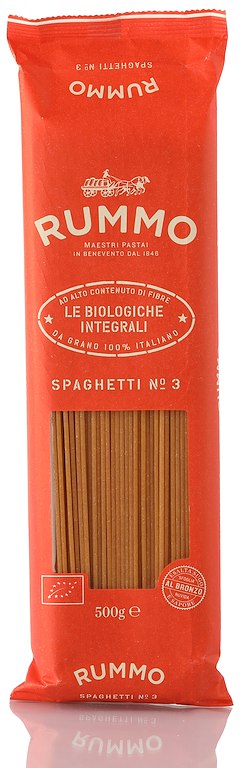 Integralna testenina špageti (organski proizvod) 500 g Rummo Spa