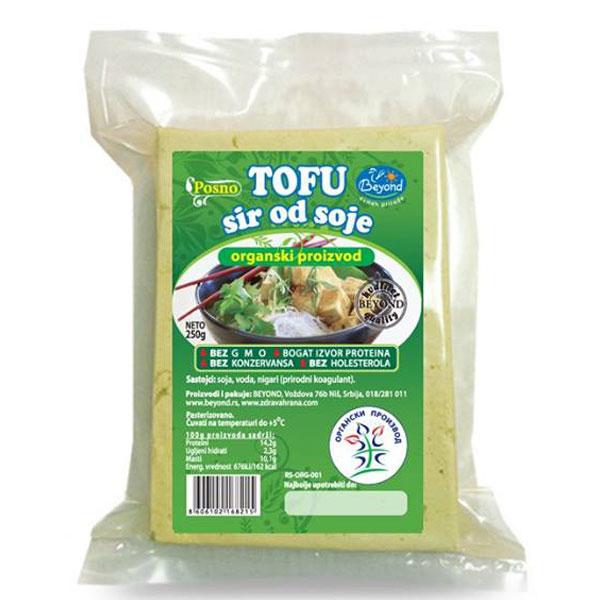 Sirovi tofu (organski proizvod) 250 g Beyond