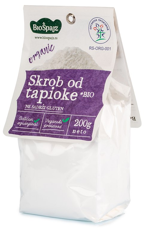 Skrob od tapioke (organski proizvod) 200 g Bio Špajz