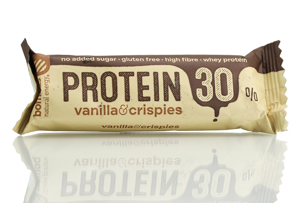 Energetska štanglica protein vanila krispi 50 g Bombus