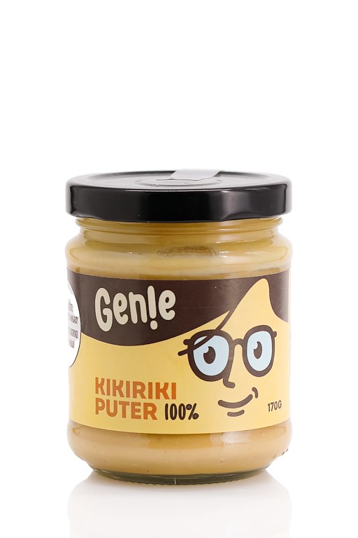 Genie kikiriki puter 170 g Macrobiotic Prom