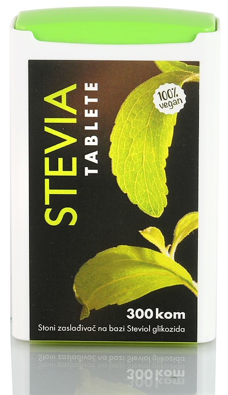 Stevija - prirodni zaslađivač 300 tableta 18 g MedHerbs