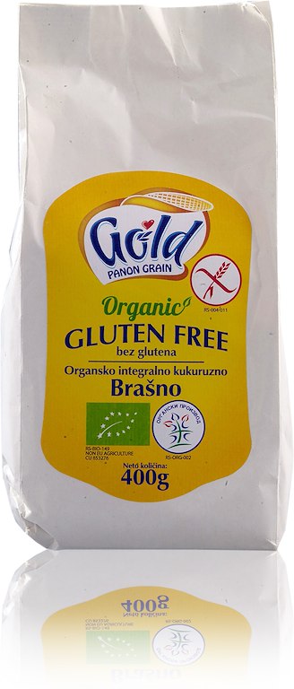Integralno kukuruzno brašno (organski proizvod) 400 g Gold