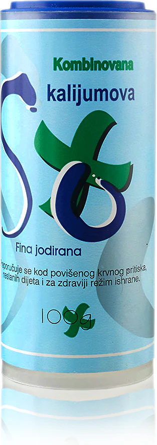 Kombinovana kalijumova so - fina jodirana 100 g Ufar doo