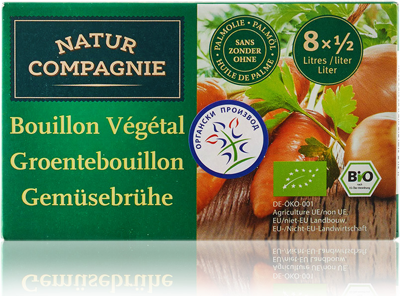 Kocka za supu (organski proizvod) 84 g Natur compagnie