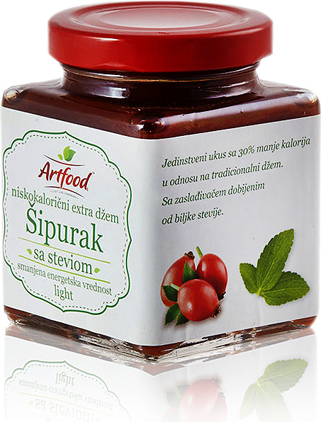 Niskokalorični džem od šipurka sa stevijom light 220 g Artfood