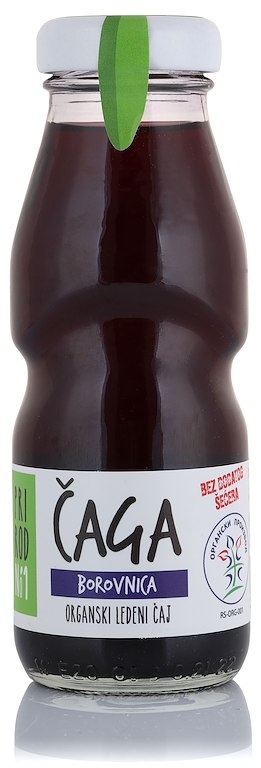 Ledeni čaj čaga i borovnica (organski proizvod) 200 ml Nisha