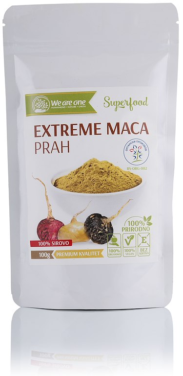 Extreme maca - peruanska maka u prahu (organski proizvod) 100 g We are one