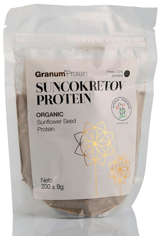 Suncokretov protein (organski proizvod) 200 g Granum