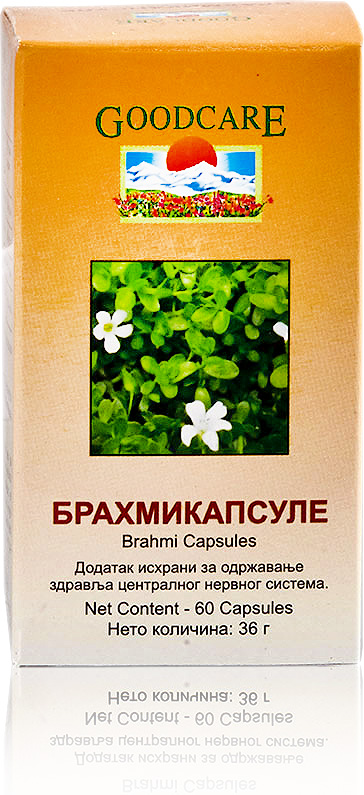 Brahmi kapsule 60 kapsula 36 g Goodcare Pharma