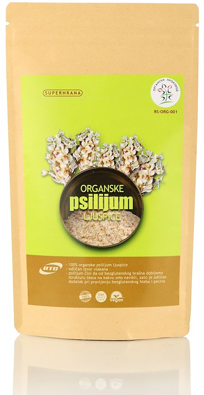 Psilijum ljuspice (organski proizvod) 100 g Superhrana