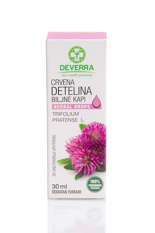 Crvena detelina biljne kapi 30 ml Deverra Farm