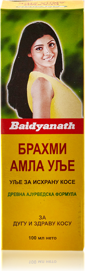 Brahmi amla - ulje za gustu kosu i jake nerve 100 ml Baidyanath
