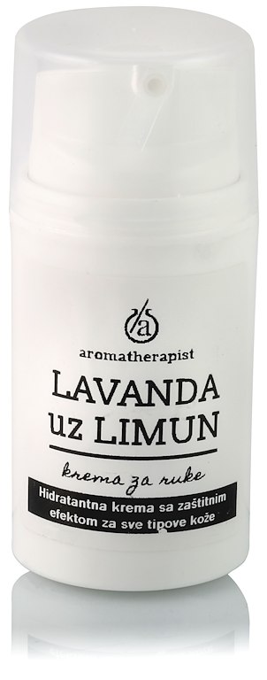 Krema za ruke LAVANDA uz LIMUN 50 ml Aromatherapist