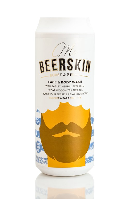 Kupka za lice i telo Boost & Relax 440 ml Mr Beerskin