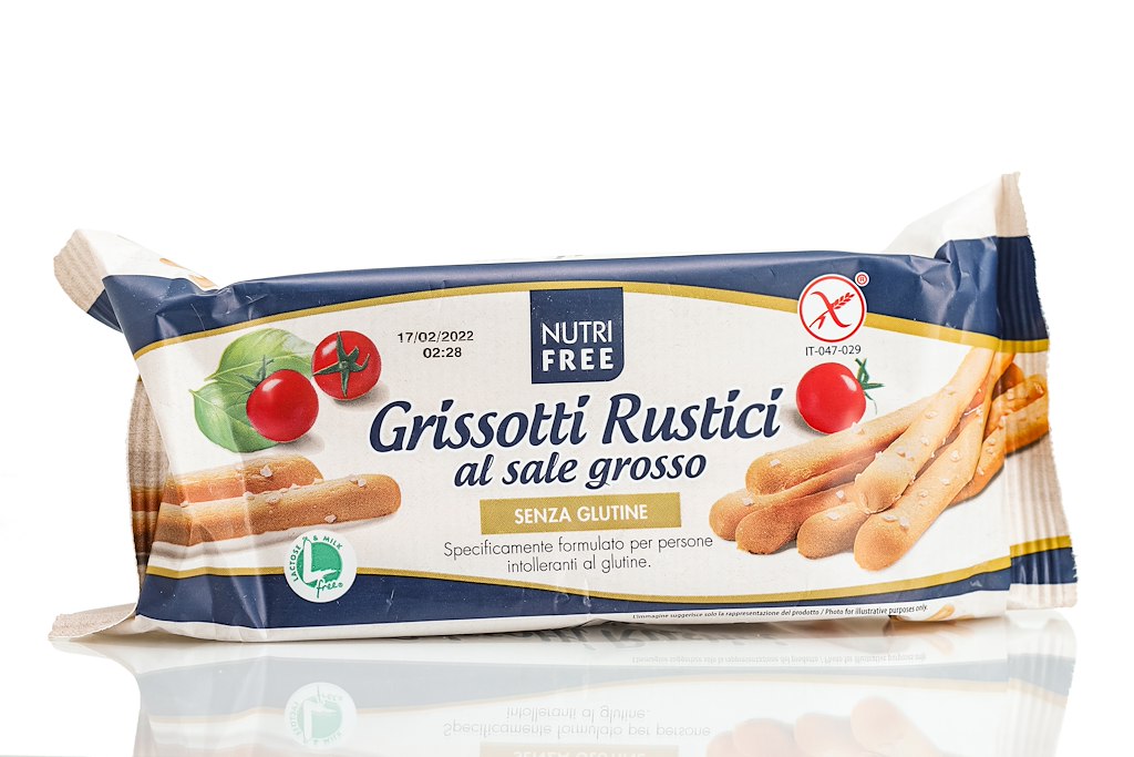 Grisini Grissotti Rustici (sert. bez glutena) 100 g Nutrifree