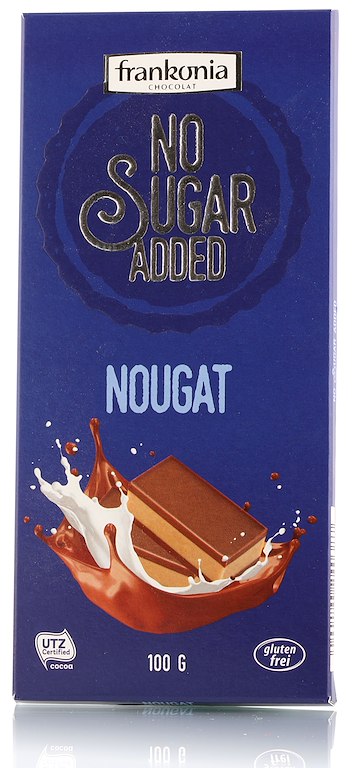 Čokolada nugat (sert. bez glutena) 100 g Frankonia