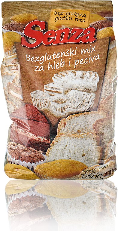 Miks za hleb i peciva Senza (sert. bez glutena) 1 kg Senza