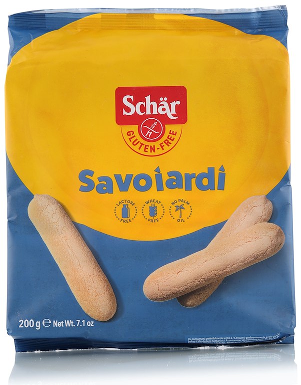 Keks piškota Savoiardi (sert. bez glutena) 200g Schar