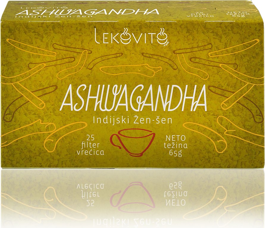 Ashwagandha čaj 25 filter kesica 65 g Rick's technology