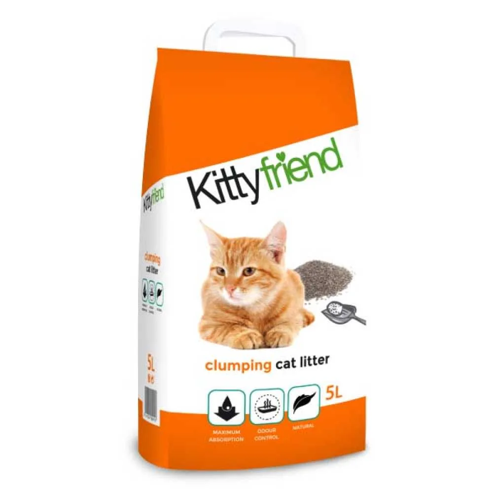 Sanicat KittyFriend Clumping - grudvajući posip za mačke 10l