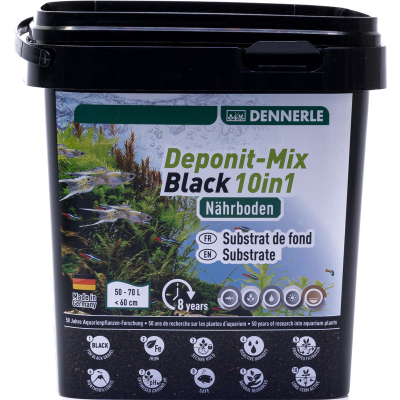 Dennerle Deponit Mix Black 10u1 2,4kg