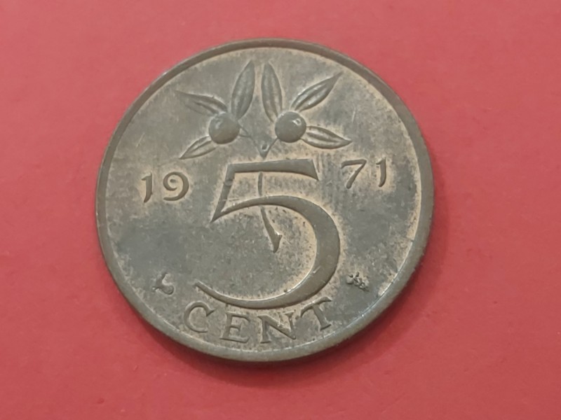 Holandija - 5 cent 1971 god