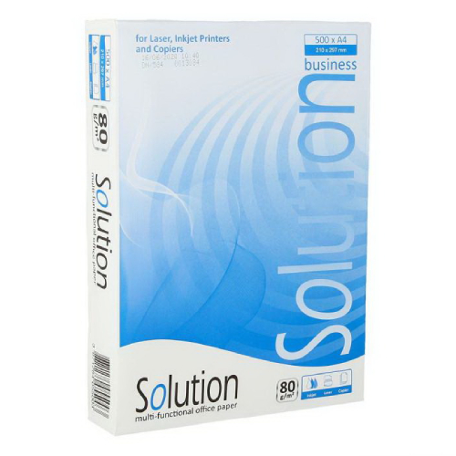 SOLUTION Papir A4 80g TTO 405500