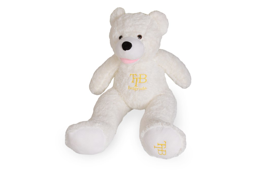 Teddy Bear ® White ™ 1m