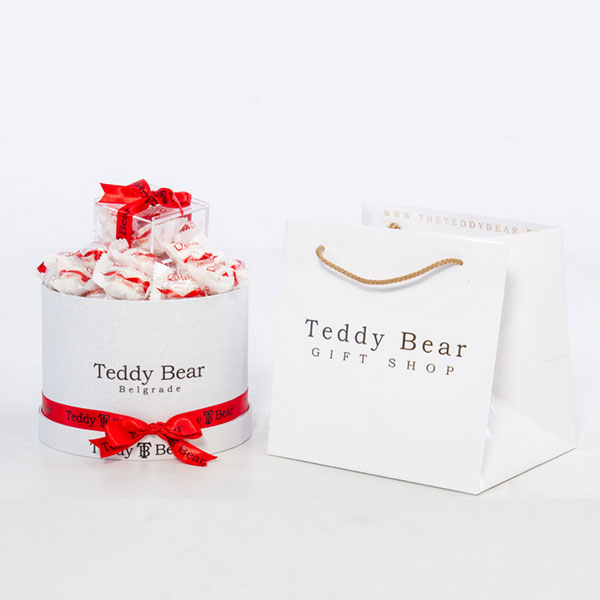 Teddy Bear ® White Space box ™ Raffaello