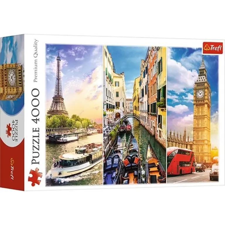 Trefl Trefl puzzle 4000 - Trip around Europe (45009)