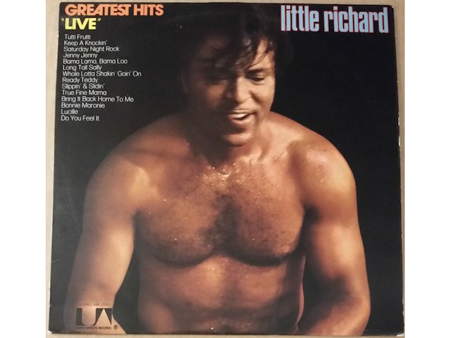 Little Richard - Greatest Hits `Live`  (LP FRANCE)